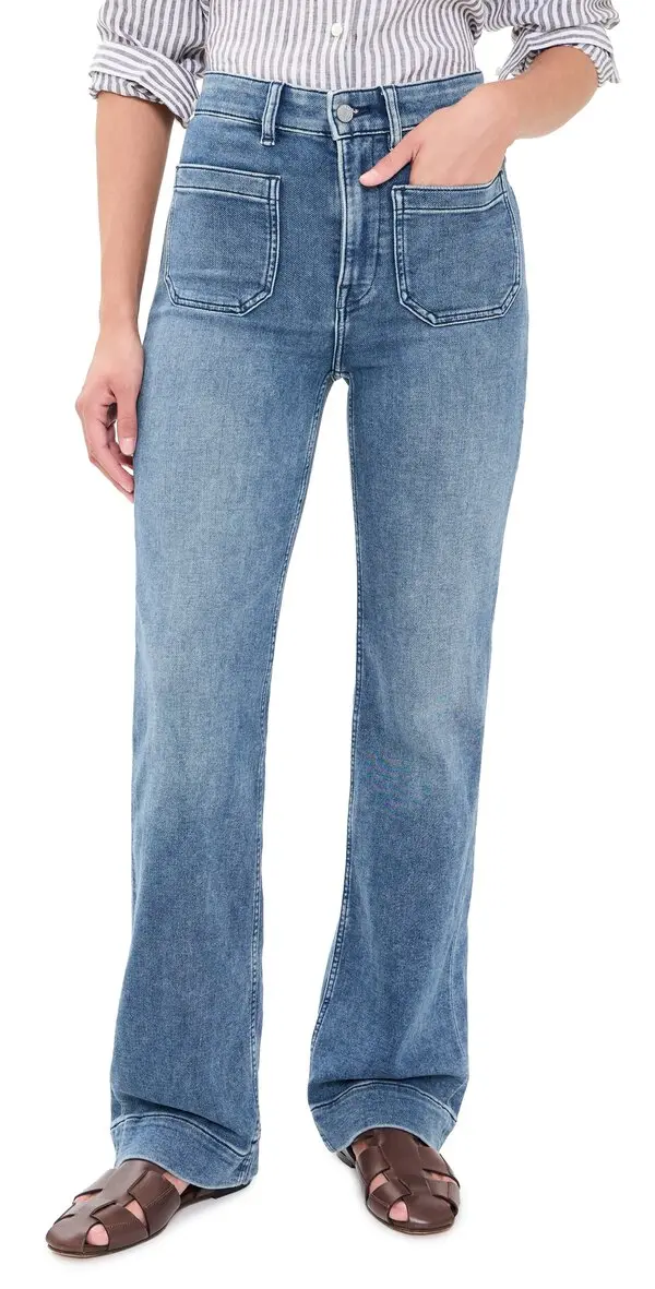 Faherty Brand Stretch Terry Patch Pocket Pants