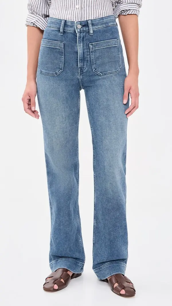 Faherty Brand Stretch Terry Patch Pocket Pants