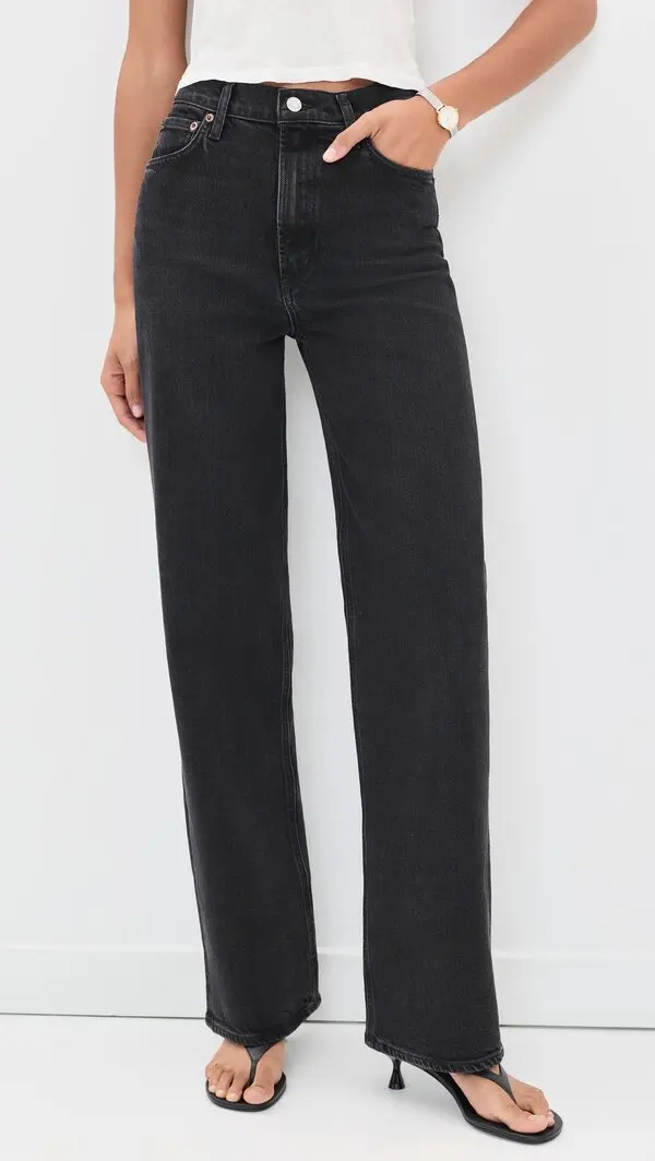 AGOLDE Ren Wide Stretch Jeans
