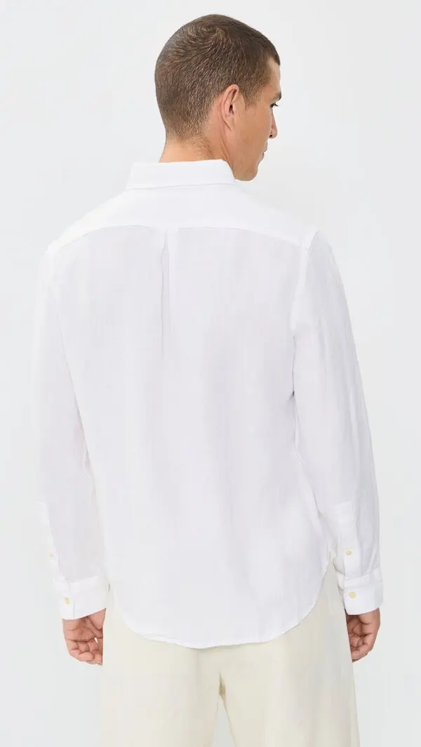 ALEX CRANE Linen Playa Button Down Shirt
