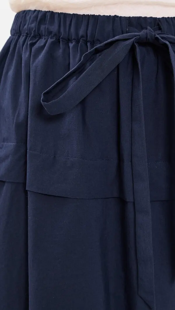 Polo Ralph Lauren Cotton Canvas Midi Skirt