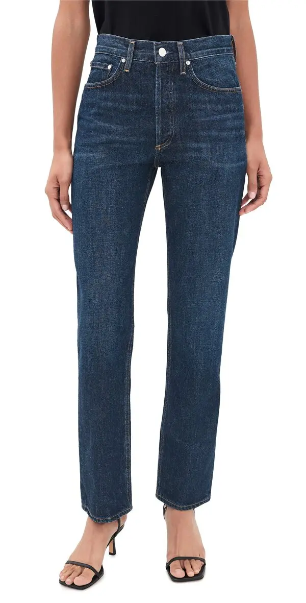 AGOLDE Lana High Rise Vintage Straight Jeans