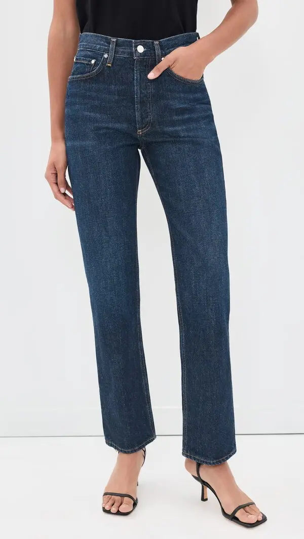 AGOLDE Lana High Rise Vintage Straight Jeans