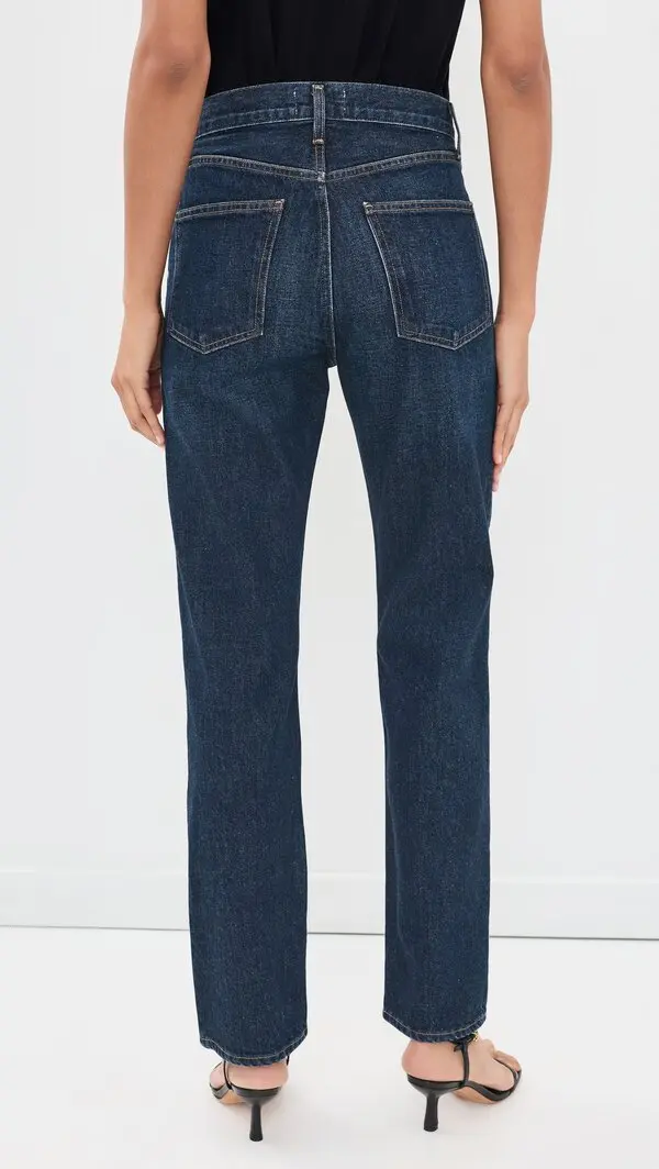 AGOLDE Lana High Rise Vintage Straight Jeans