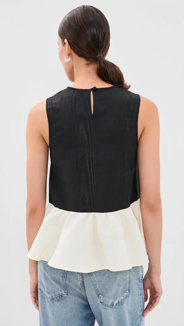 SIMONMILLER Iris Moire Top