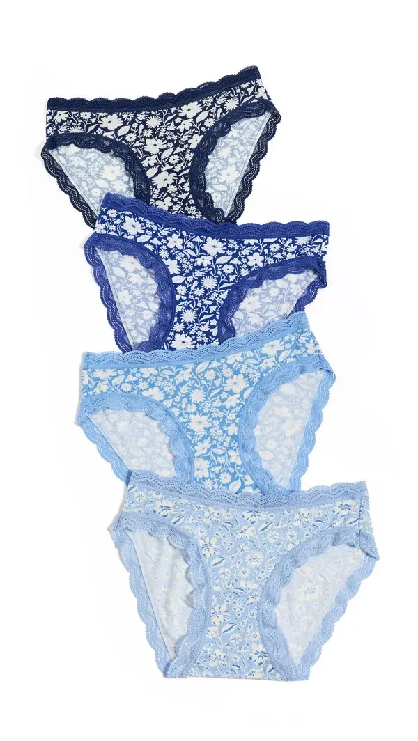 STRIPE & STARE Original Knicker Panties Four Pack