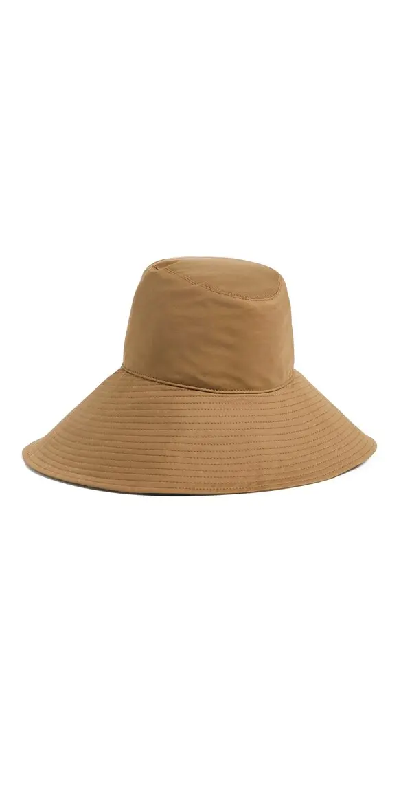 TWP Nantucket Sound Hat - Khaki/red