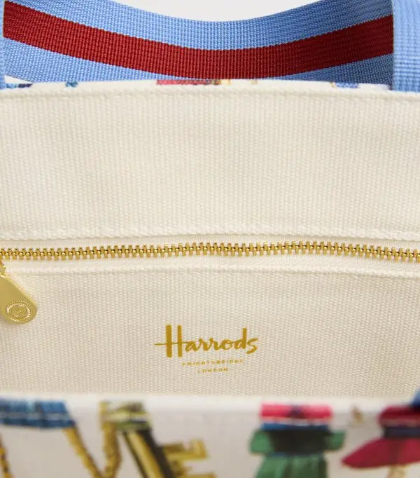 Harrods Small Tassel Tote Bag