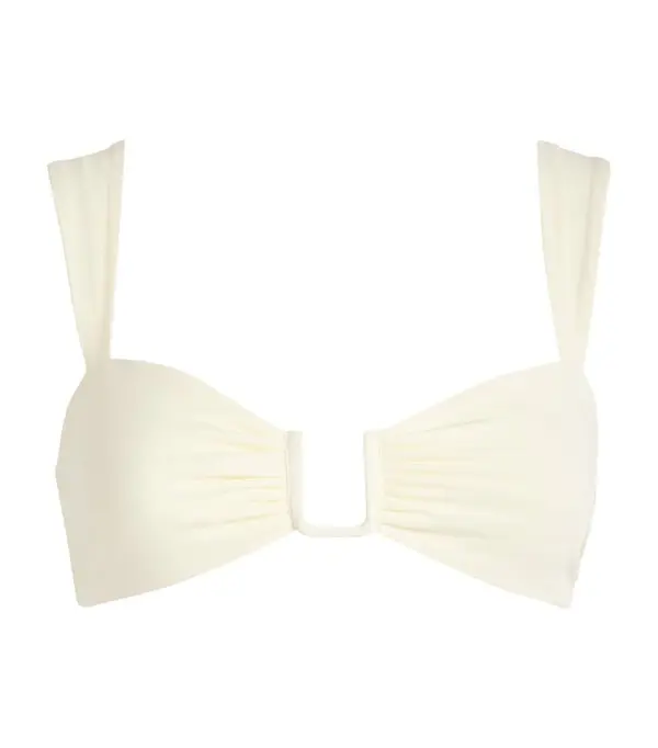 AWAY THAT DAY Cannes Bikini Top - Ivory
