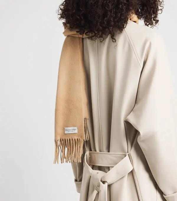 Johnstons Of Elgin Cashmere Wide Scarf
