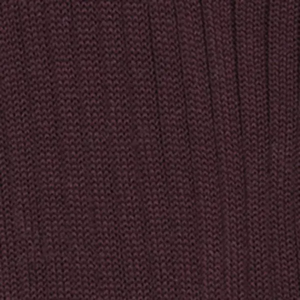 DORE DORE Mercerised Cotton Ribbed Socks