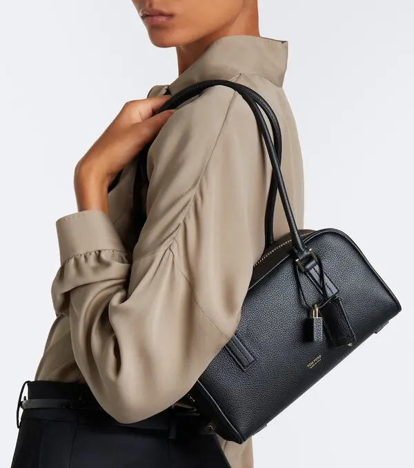 TOM FORD Leather Shoulder Bag