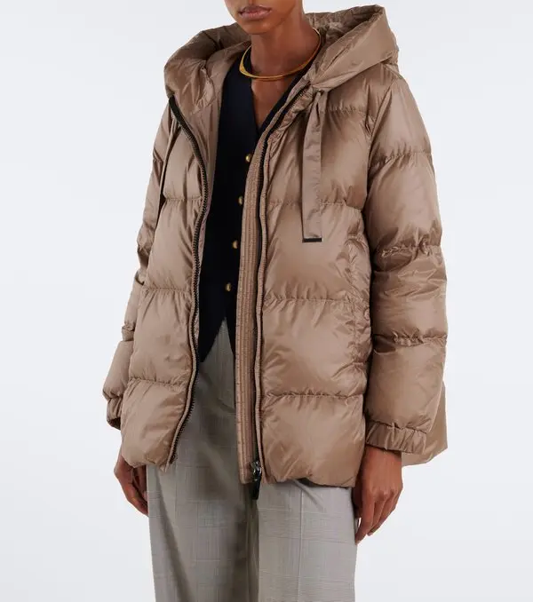 Max Mara Quilted Down Jacket