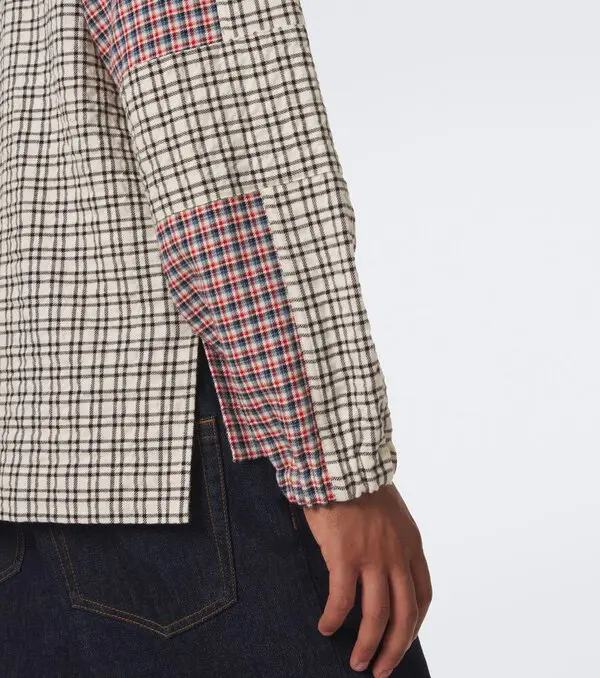 Dries Van Noten Checked Cotton Shirt