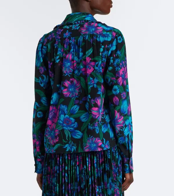 Gucci Flora Silk Shirt