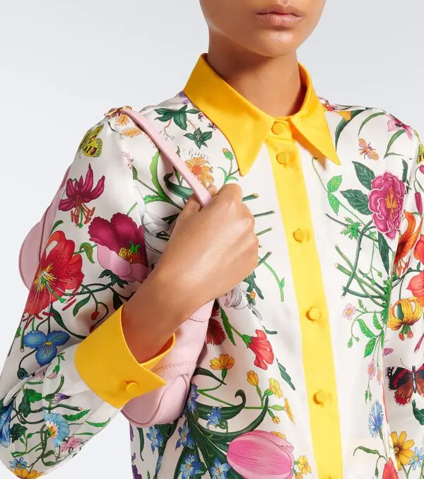 Gucci Flora Silk Shirt