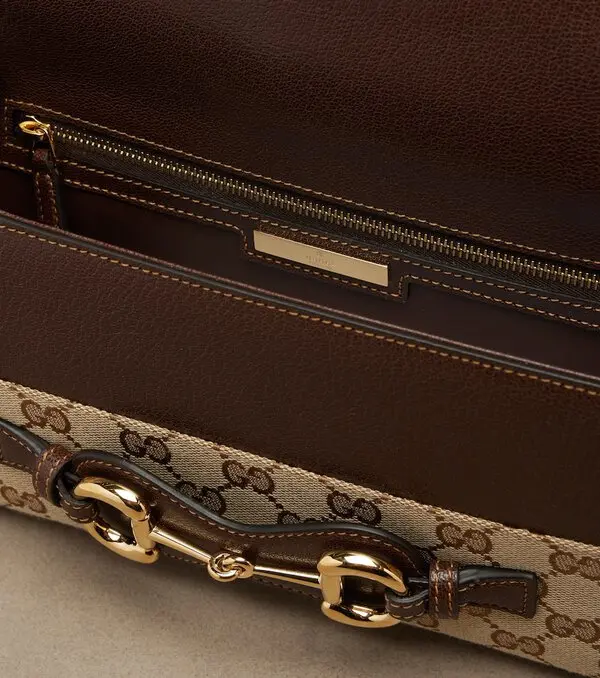 Gucci Horsebit Ristretto Medium Shoulder Bag