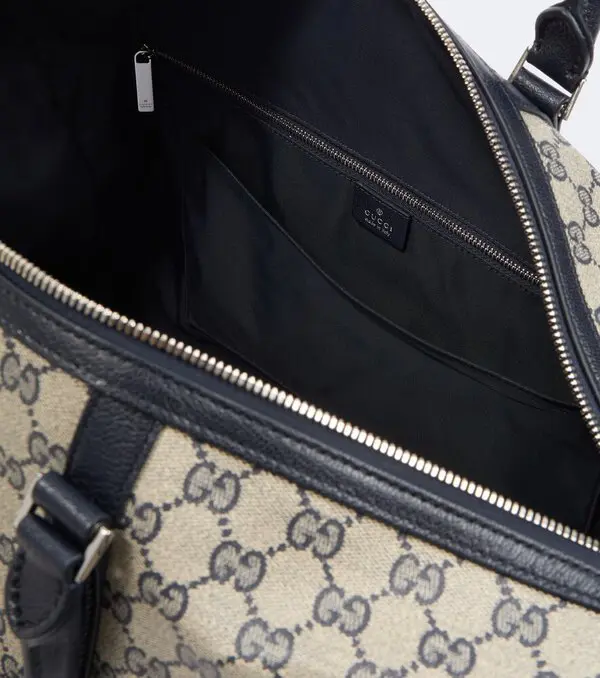 Gucci Essence Medium Gg Canvas Duffle Bag