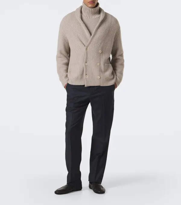 Agnona Wool Straight Pants