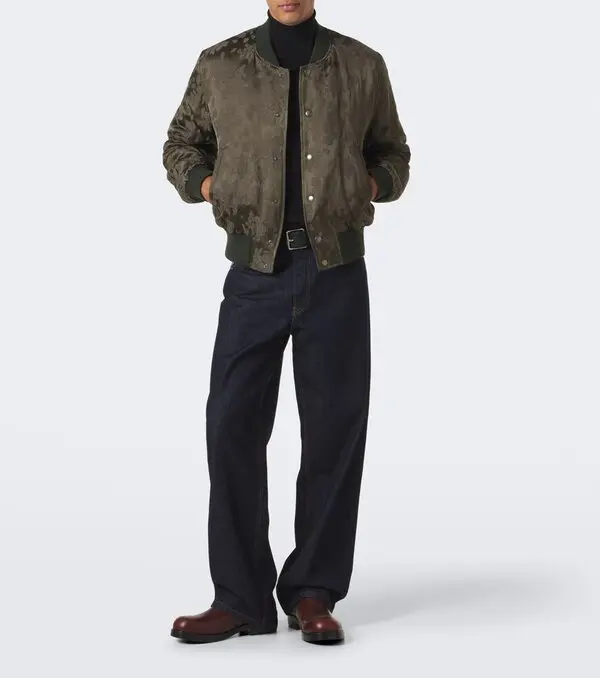 Dries Van Noten Jacquard Bomber Jacket