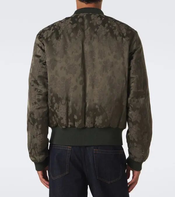 Dries Van Noten Jacquard Bomber Jacket