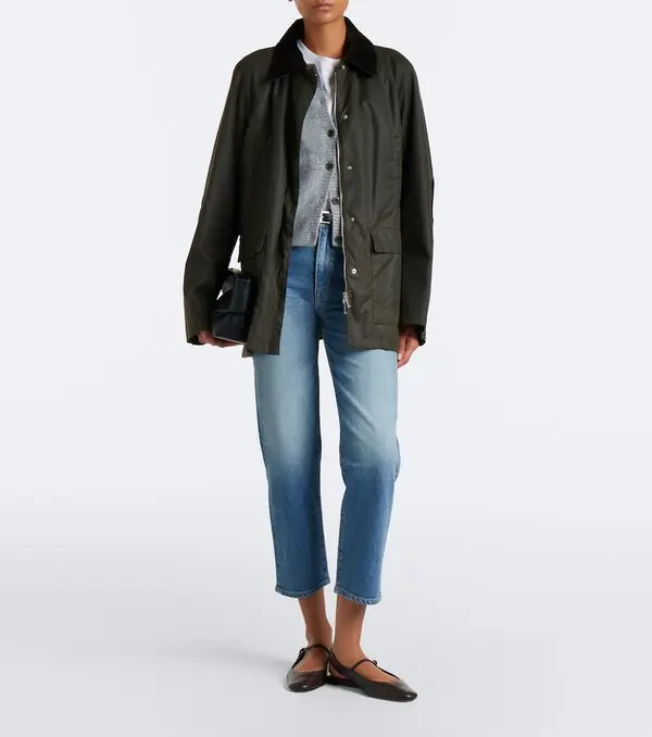 SLVRLAKE London Cropped Jeans In Nothing To Lose