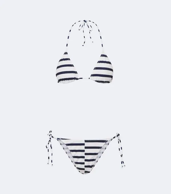 JEAN PAUL GAULTIER Striped Bikini