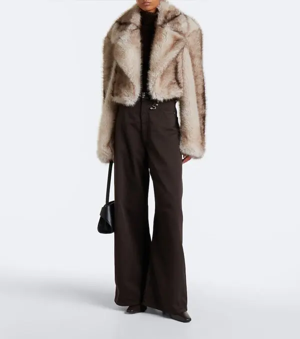 Sportmax Cropped Jacket - Beige