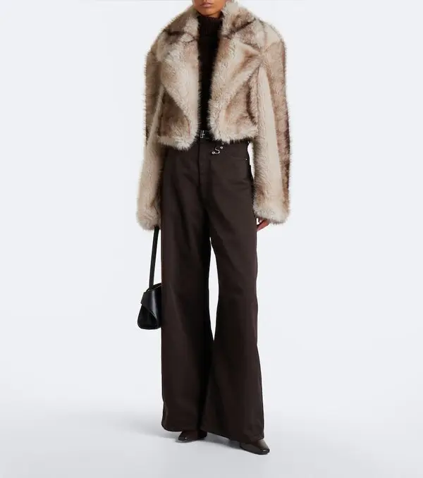 Sportmax Cropped Jacket - Beige