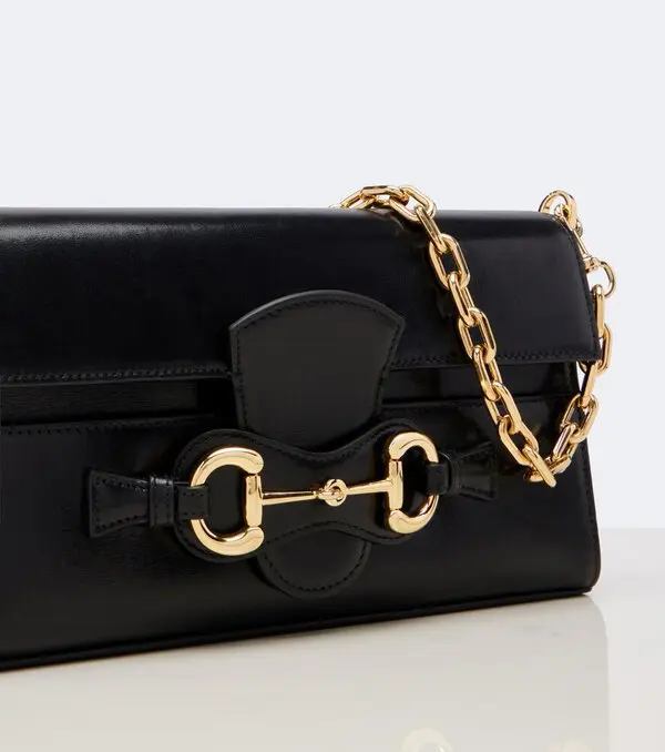 Gucci Ristretto Medium Leather Shoulder Bag