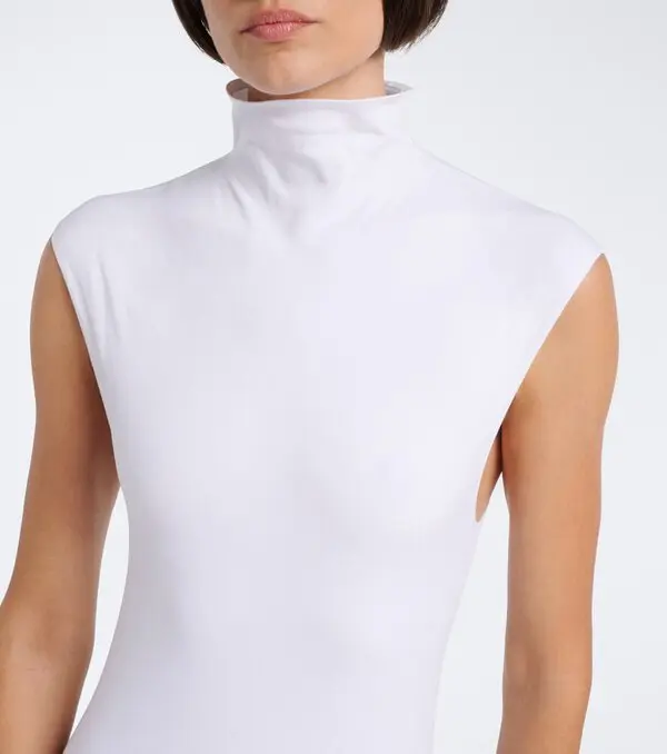Gucci Jersey Turtleneck Top