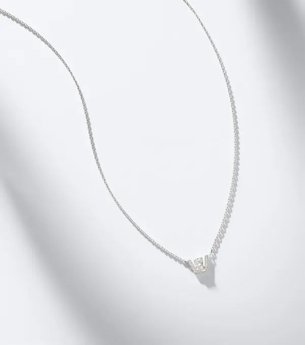 BUCHERER FINE JEWELLERY Skyline 18kt White Gold Necklace With Diamonds