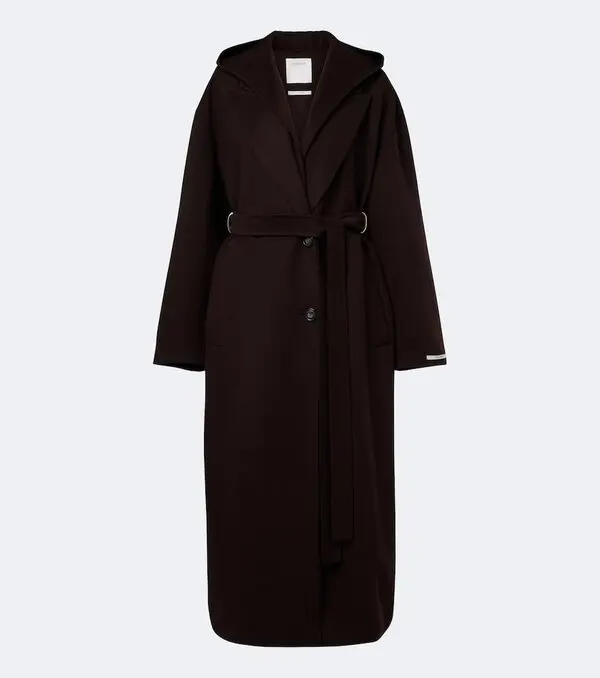 Sportmax Belted Virgin Wool Coat