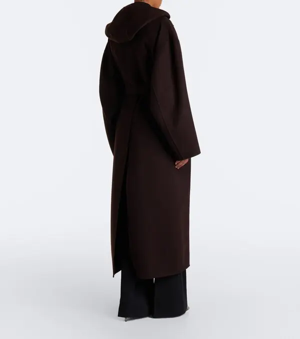 Sportmax Belted Virgin Wool Coat