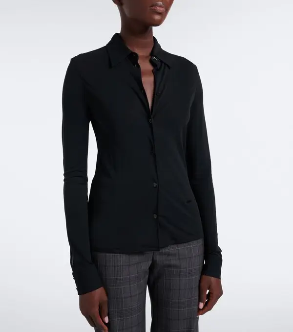 Gucci Crêpe Jersey Shirt