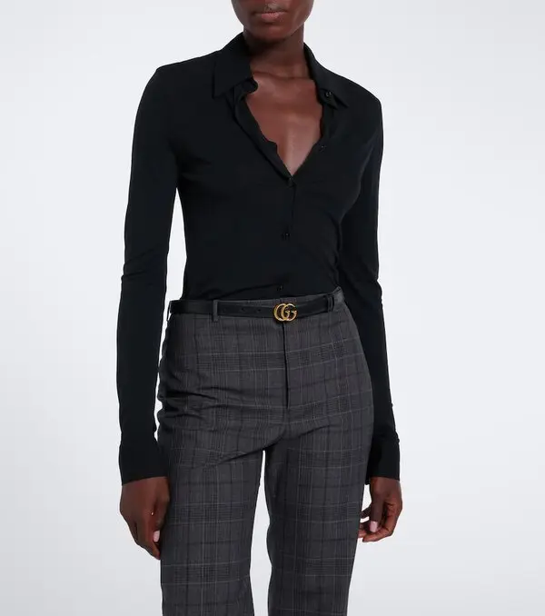 Gucci Crêpe Jersey Shirt