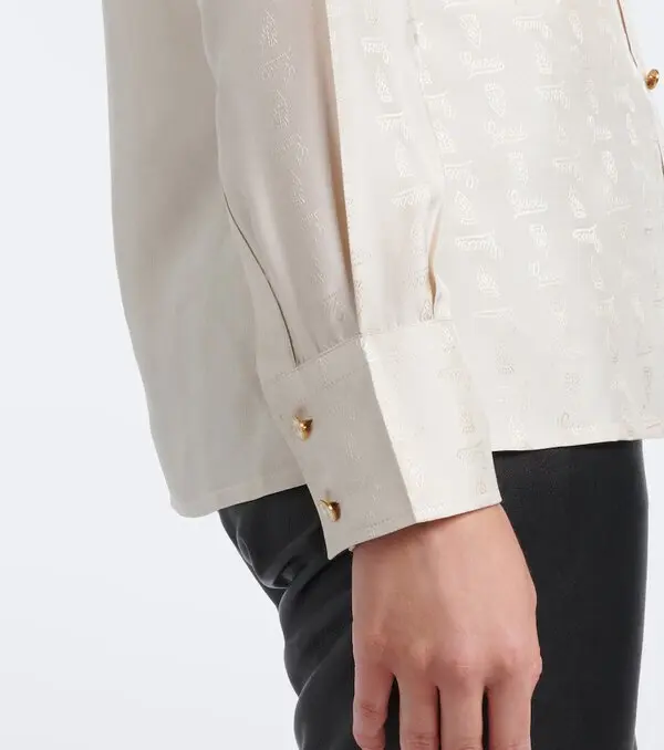Gucci Silk Jacquard Shirt