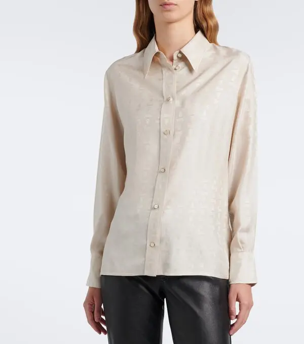 Gucci Silk Jacquard Shirt