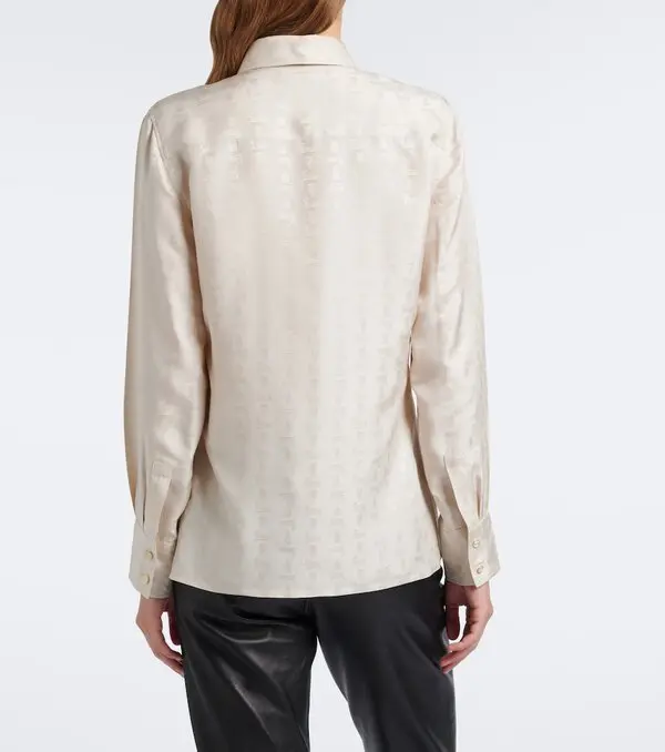 Gucci Silk Jacquard Shirt