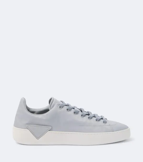 Prada Re-nylon Court Sneakers - Grey