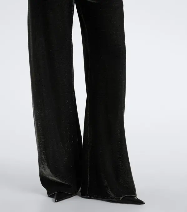 Gucci Embellished Wide-leg Pants