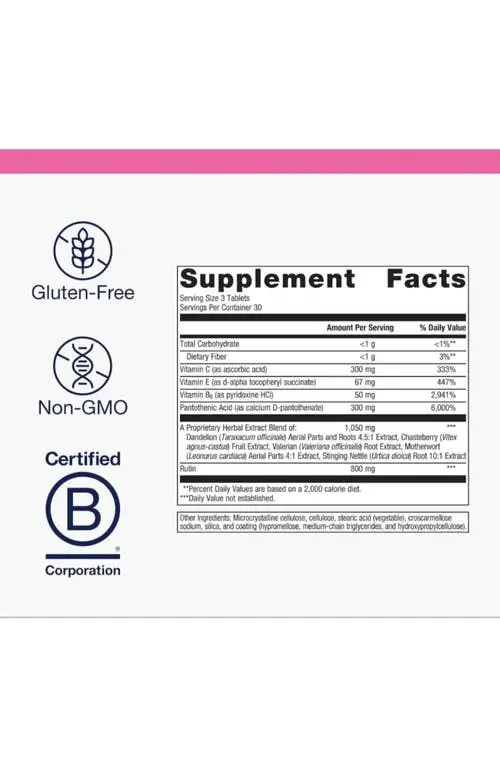 METAGENICS Fem Estroplex Early Menopause Support Supplement 90 Tablets