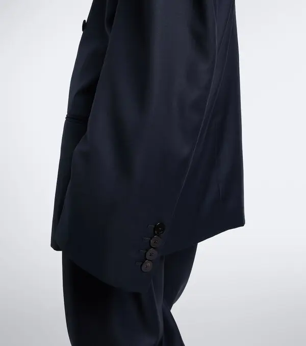 Gucci Double-breasted Oversized Wool Blazer