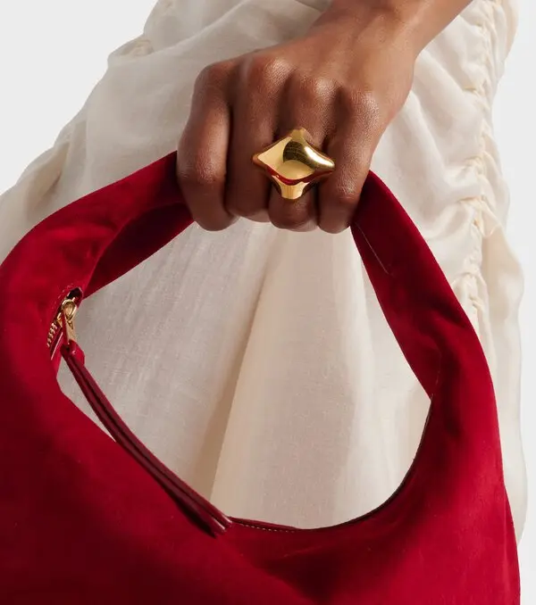 Khaite Lotus Ring In -plated Brass