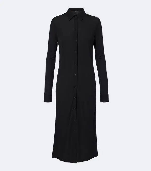 Gucci Crêpe Jersey Shirt Dress