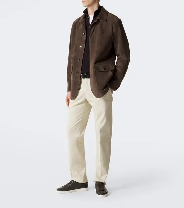Brioni Leather Sneakers
