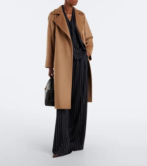 Max Mara Manuela Icon Camel Hair Coat - Brown