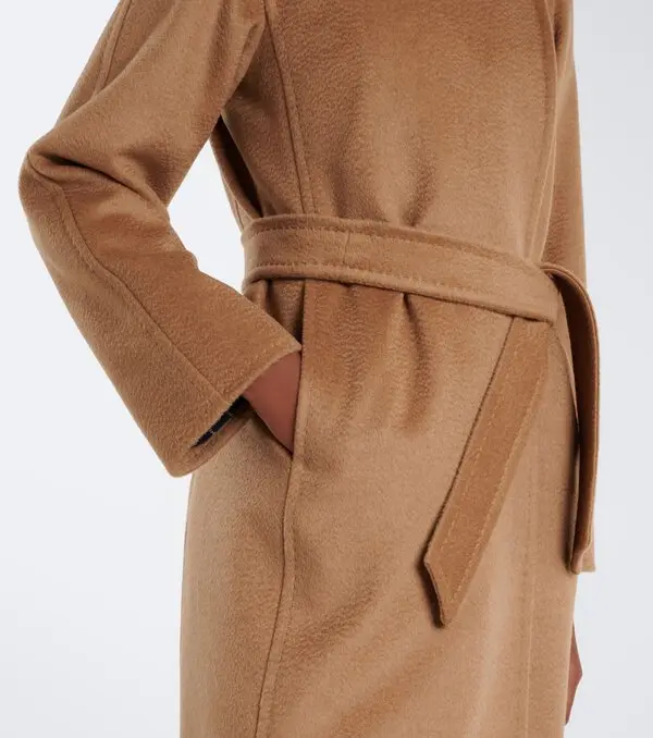 Max Mara Manuela Icon Camel Hair Coat - Brown