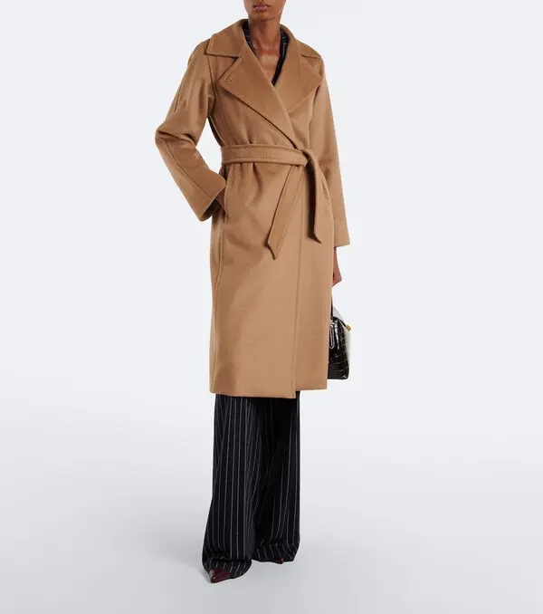 Max Mara Manuela Icon Camel Hair Coat - Brown