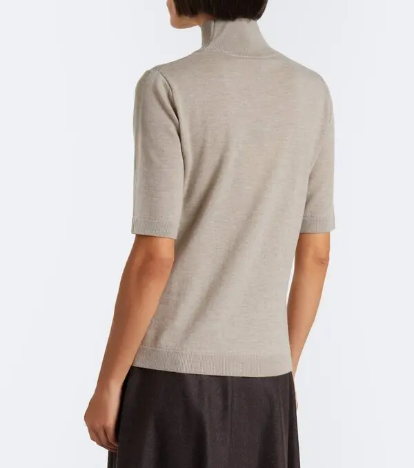 Max Mara Wool High-neck Sweater